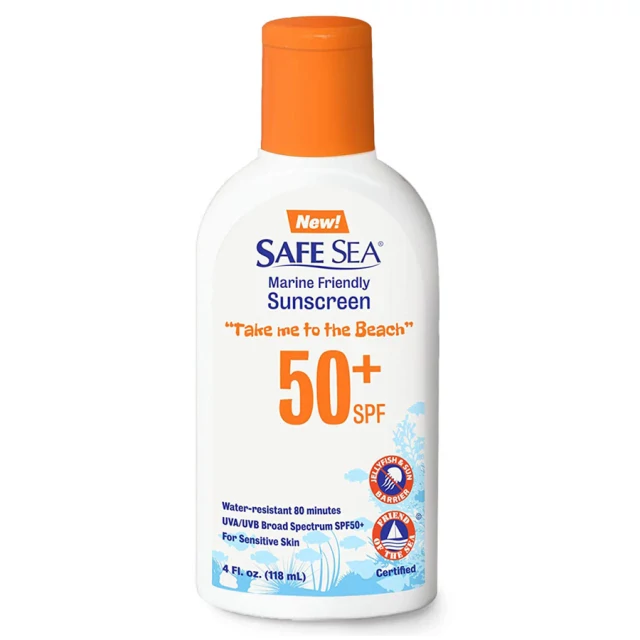 Safe Sea Sunscreen Lotion Jellyfish/Sea Lice Barrier Spf ...