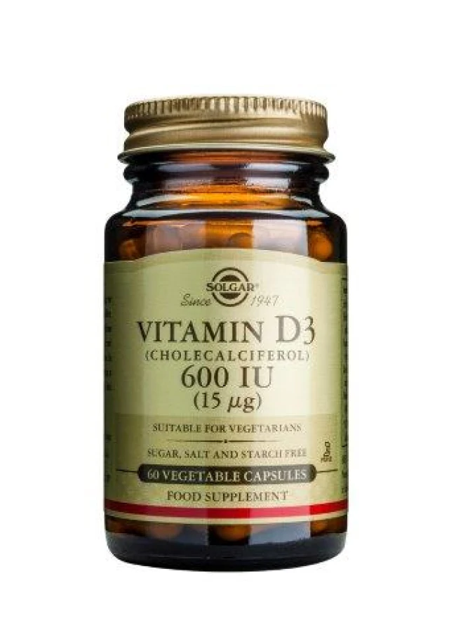 Solgar Vitamin D3 600 Iu 60 Veg.Caps | Orange Pharmacy