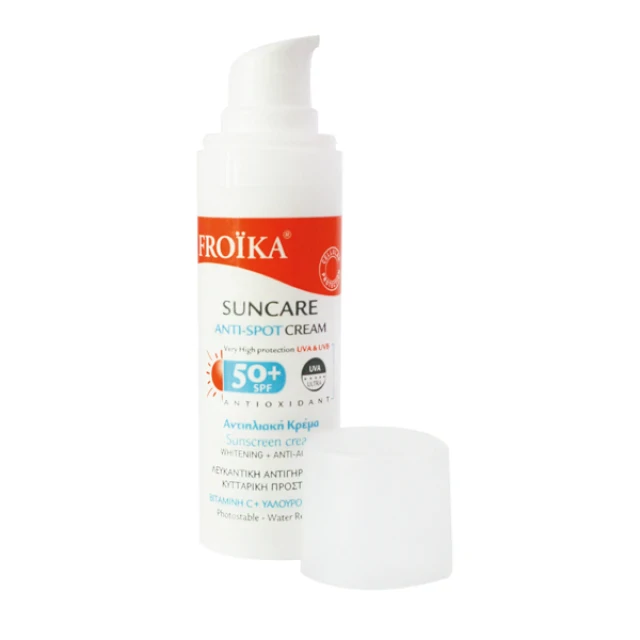 Froika Sun Care Anti Spot Cream Spf 50+ 30 ml | Orange P ...