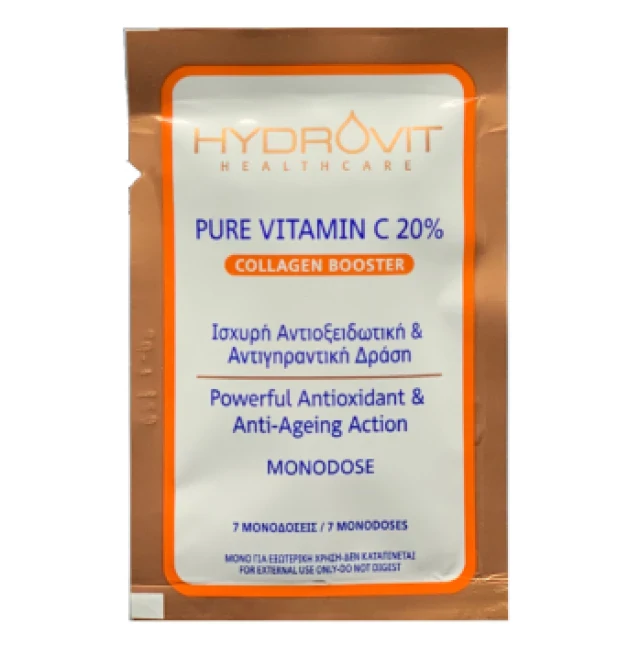 Hydrovit Pure Vitamin C 20% Collagen BoosterMonodose 7 c ...